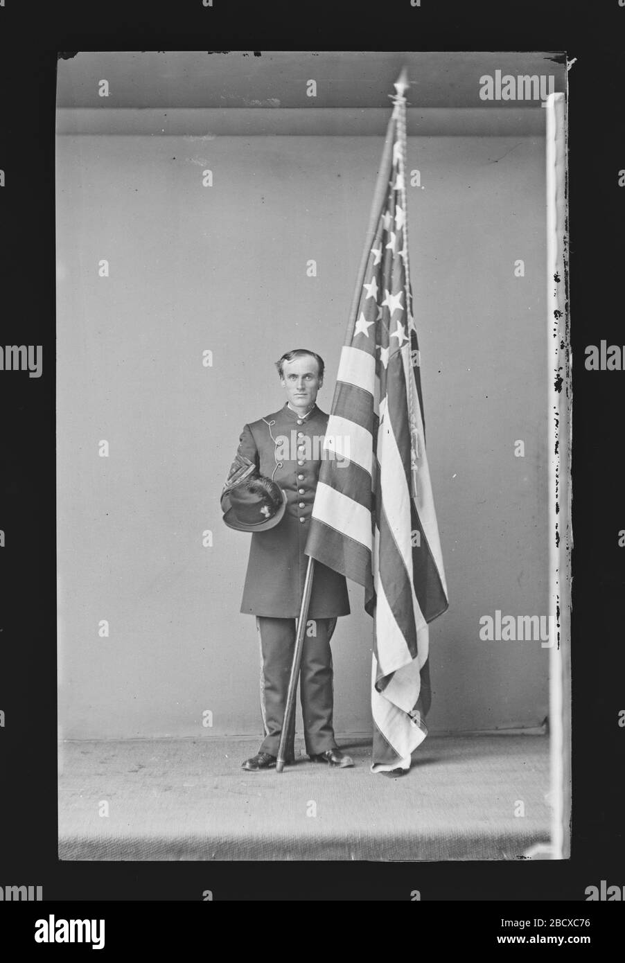 Sergeant Bates. NPG.81.M397 Stock Photo - Alamy