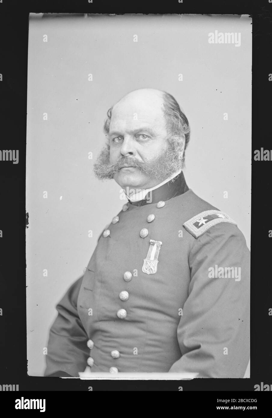 Ambrose Everett Burnside. NPG.81.M44 Stock Photo - Alamy