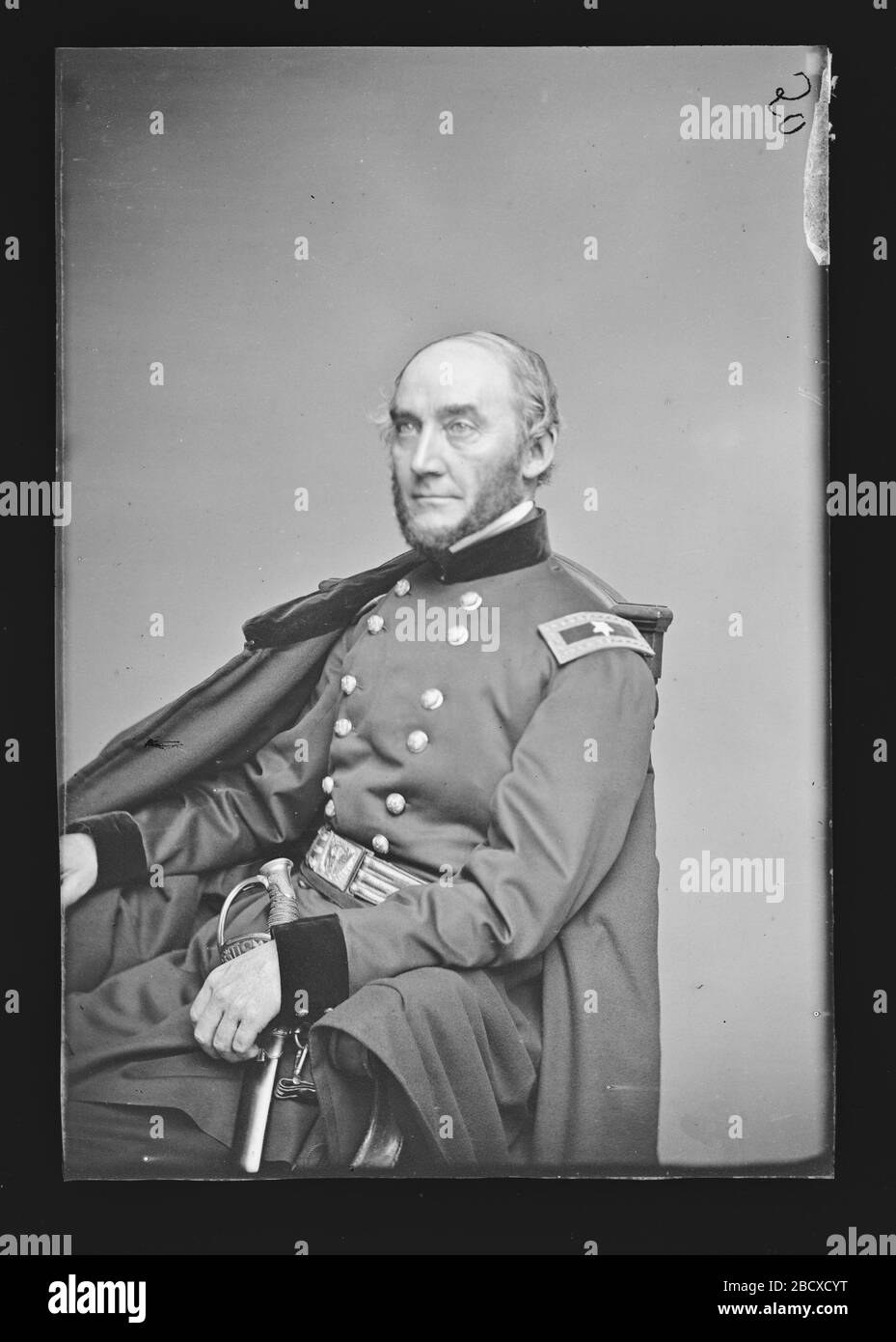George W Cullum. NPG.81.M608 Stock Photo - Alamy