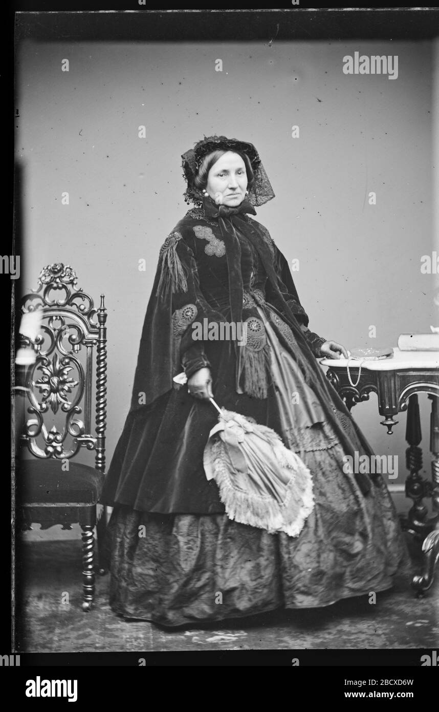 Myra Clark Gaines. NPG.81.M784.2 Stock Photo - Alamy