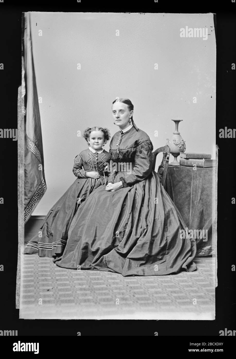 Minnie Warren and Another. NPG.81.M1341 Stock Photo - Alamy