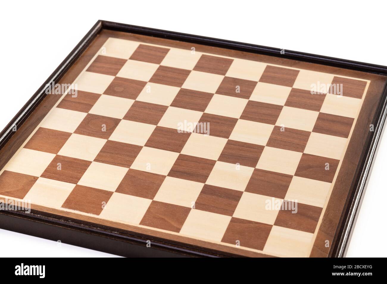 Plain chess board squares isolated on a white background Stock Photo ...
