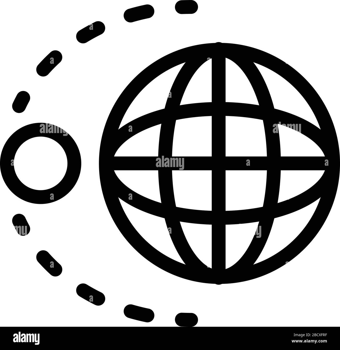 Gravitational effect Stock Vector Images - Alamy