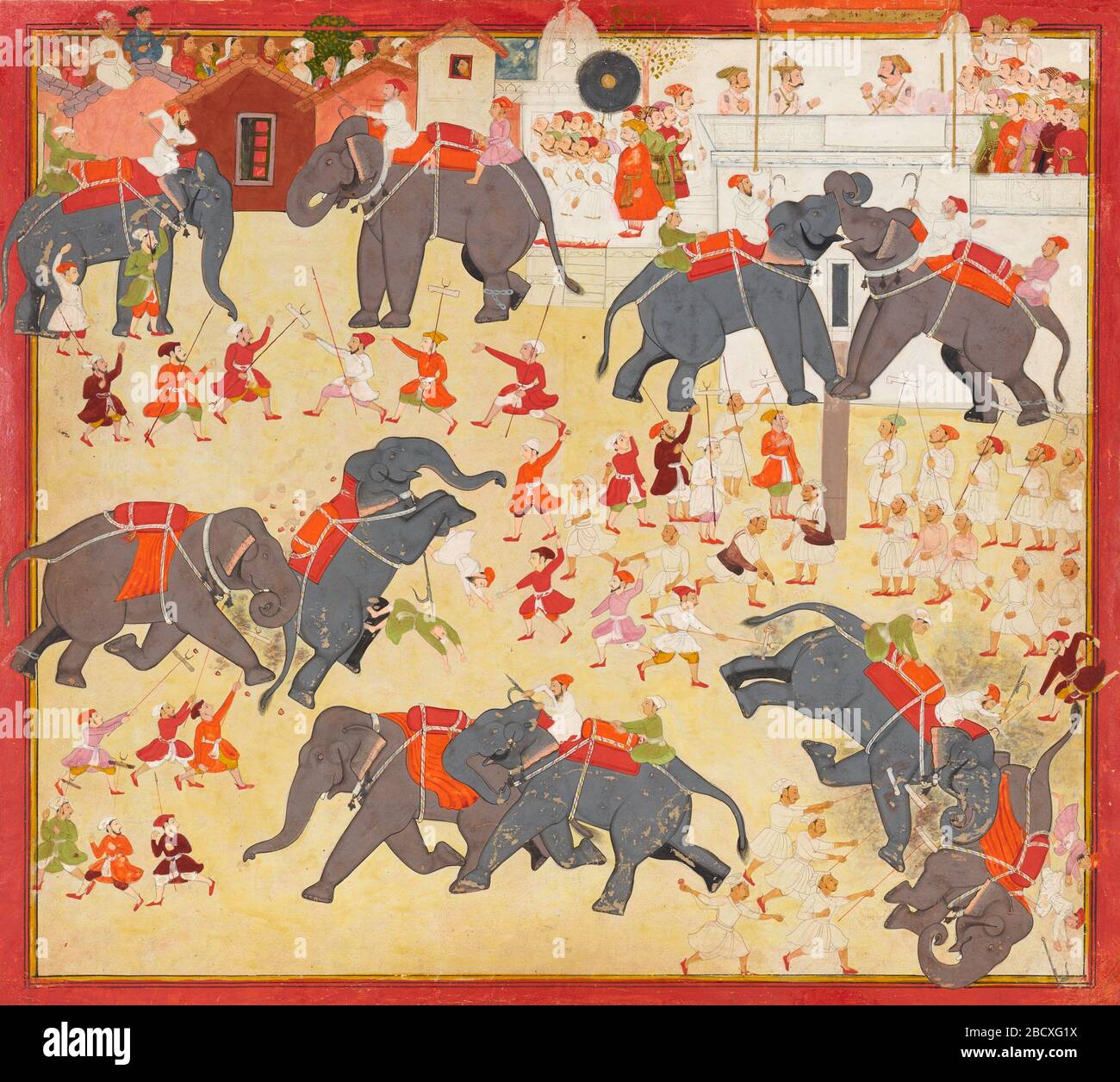 Raj elephant hi-res stock photography and images - Alamy