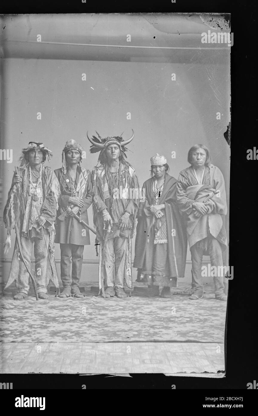 Indian Group. NPG.81.M2604.1 Stock Photo - Alamy