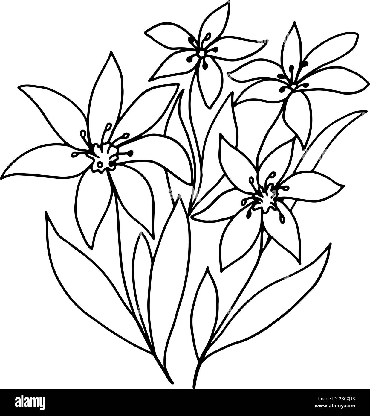 Closeup beautiful art in Stock Vector Images - Alamy