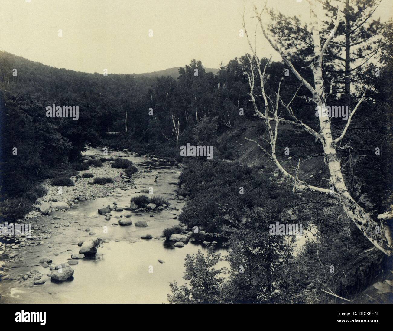 Ellis River White Mountains Stock Photo - Alamy