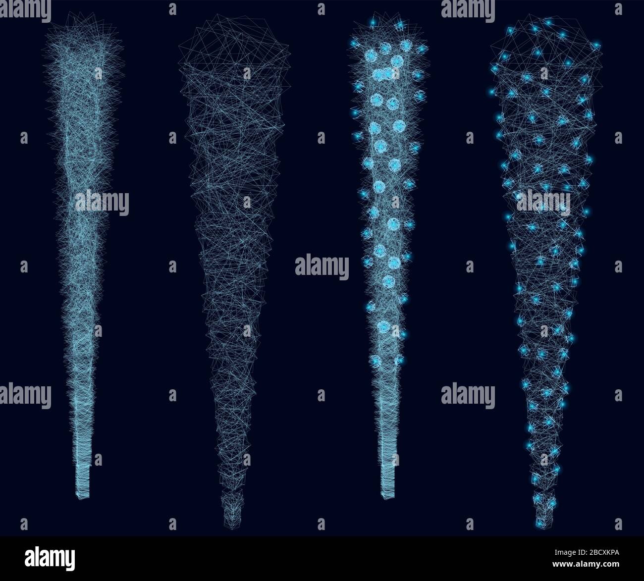 Cloud is a set of water particles Stock Vector Images - Alamy