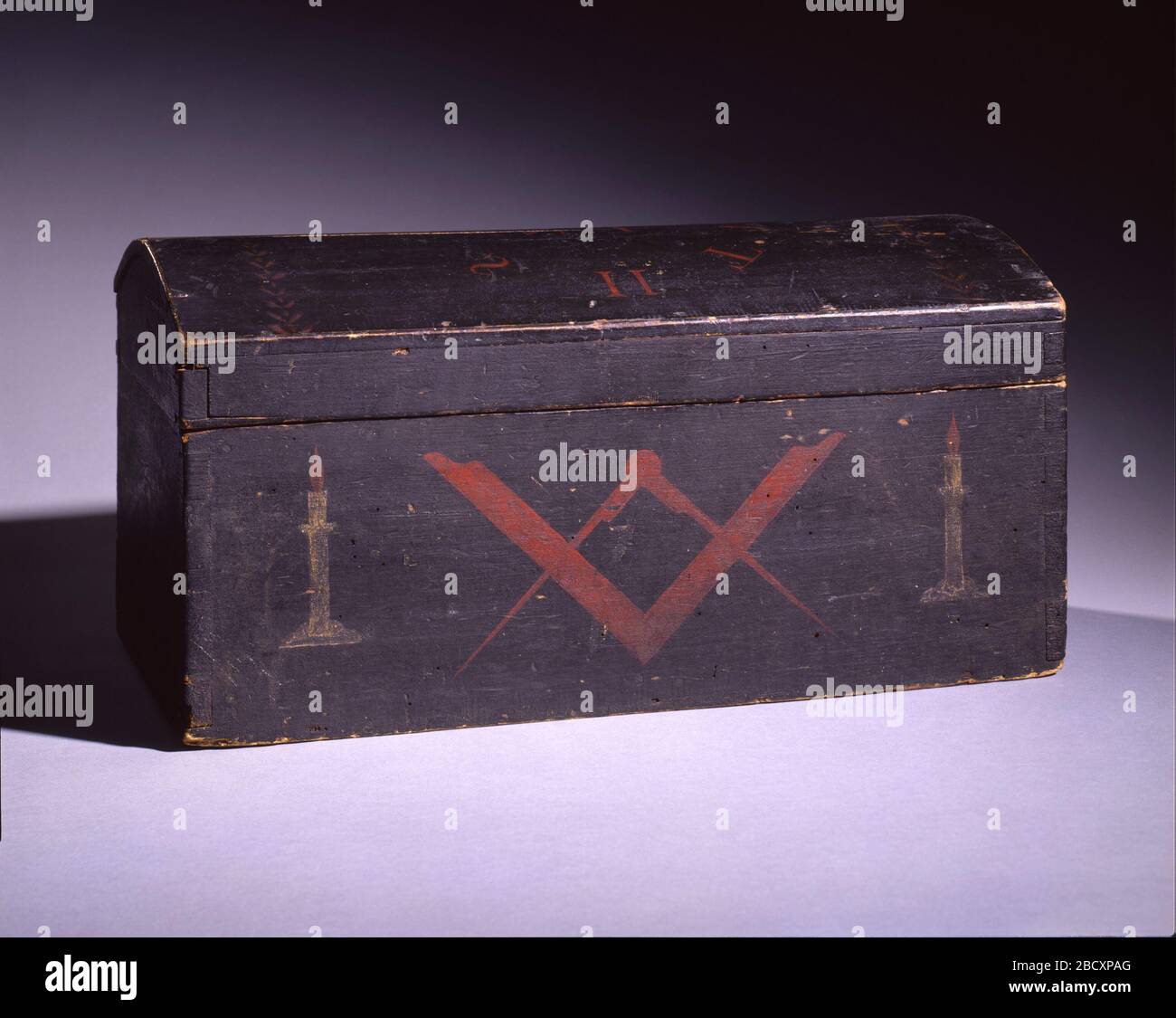 Masonic Regalia Box Stock Photo - Alamy