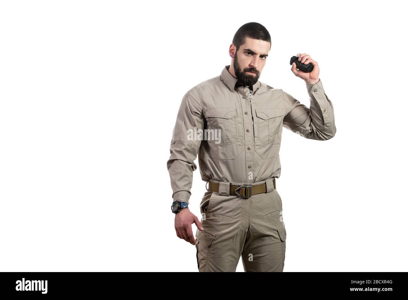 Man get a detonator for bomb hi-res stock photography and images - Alamy