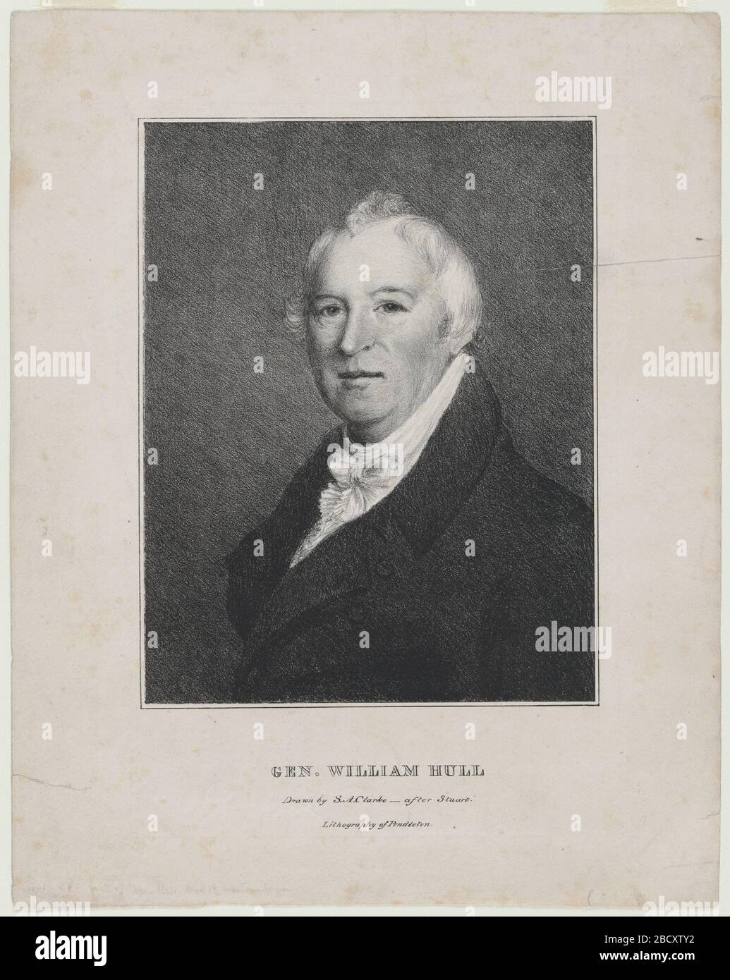 William Hull. NPG.86.51 Stock Photo - Alamy
