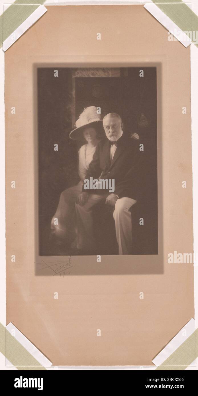 Henry Clay Frick and his Daughter Helen. NPG.92.30 Stock Photo - Alamy