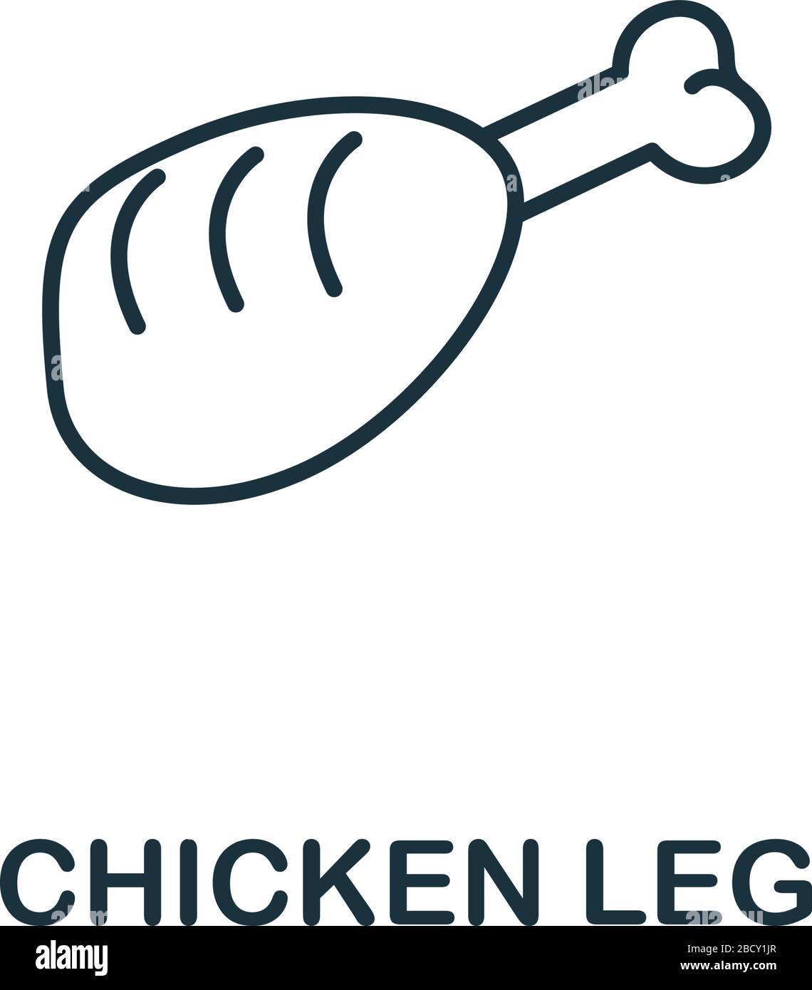 Chicken Leg Icon