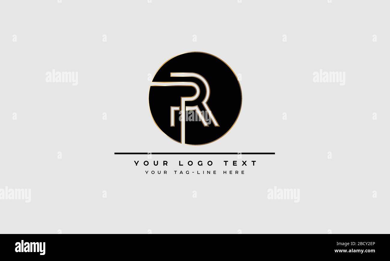 Abstract Letter R, RR Logo Design Stock Vector Image & Art - Alamy
