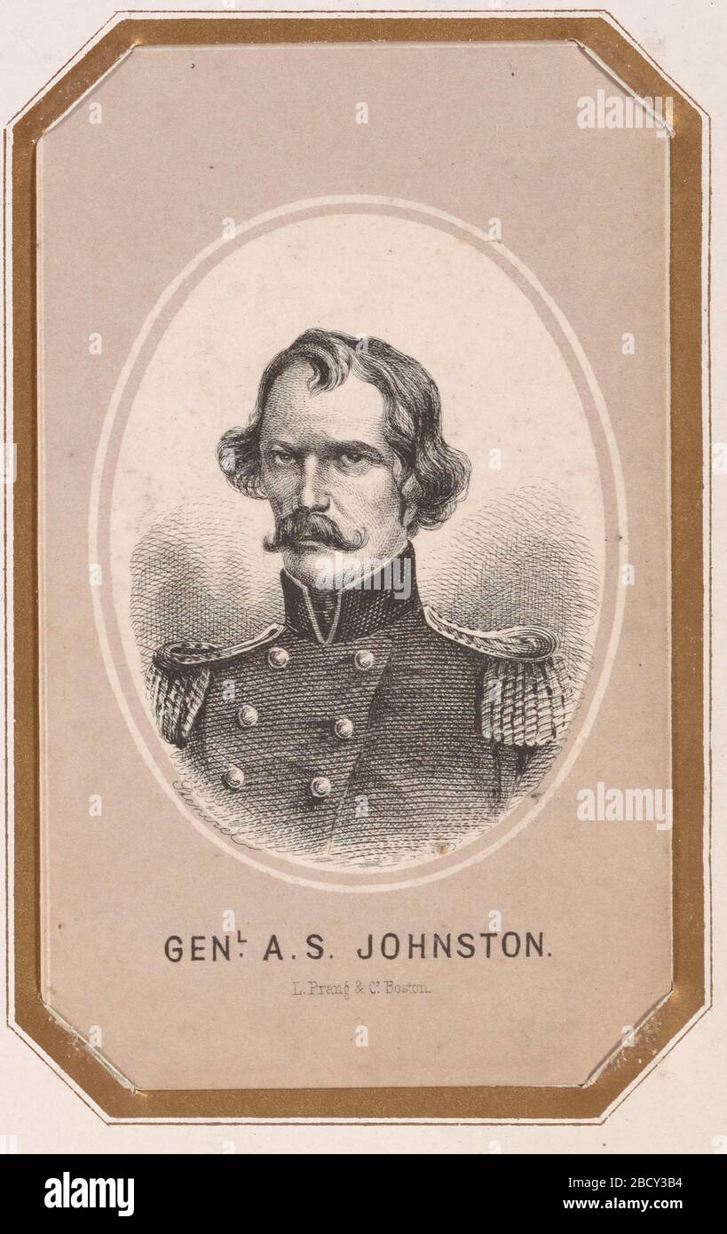 Albert sidney johnston hi-res stock photography and images - Alamy