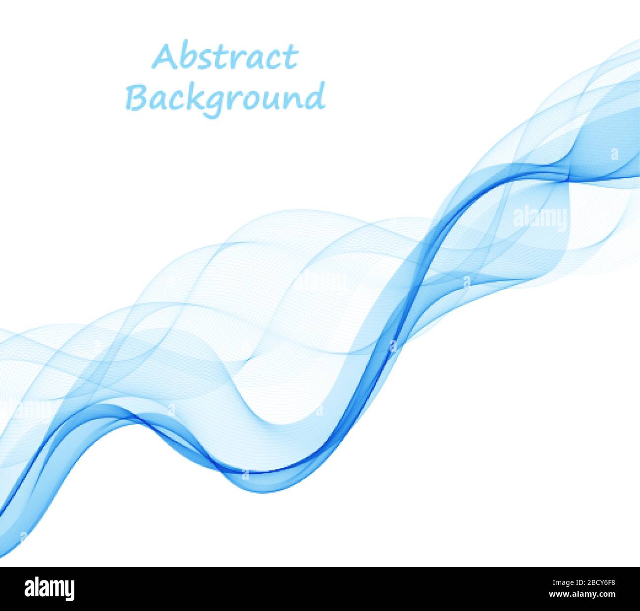 blue vector wave. advertising template Stock Vector Image & Art - Alamy