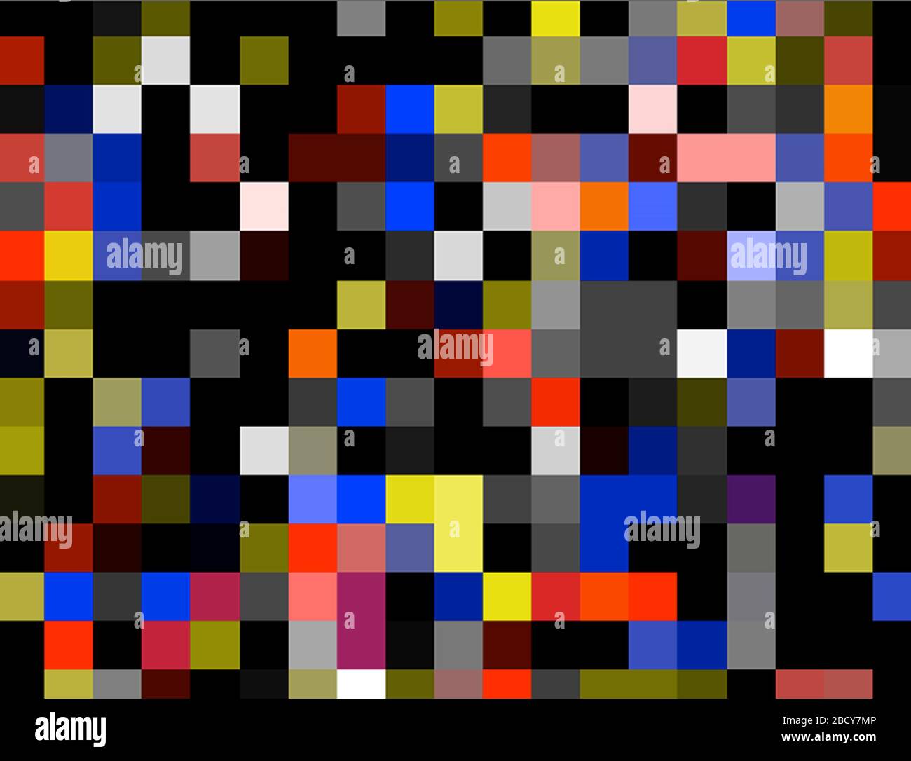 Abstract multicolored horizontal and vertical squares, dynamic modern ...