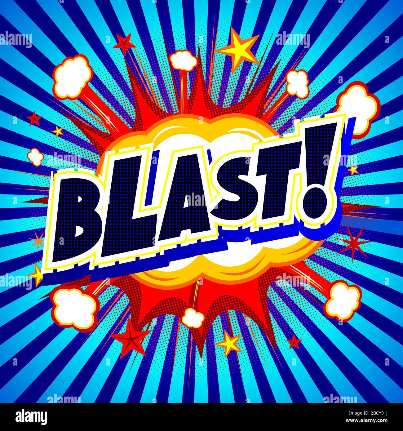 Cartoon blast hi-res stock photography and images - Alamy