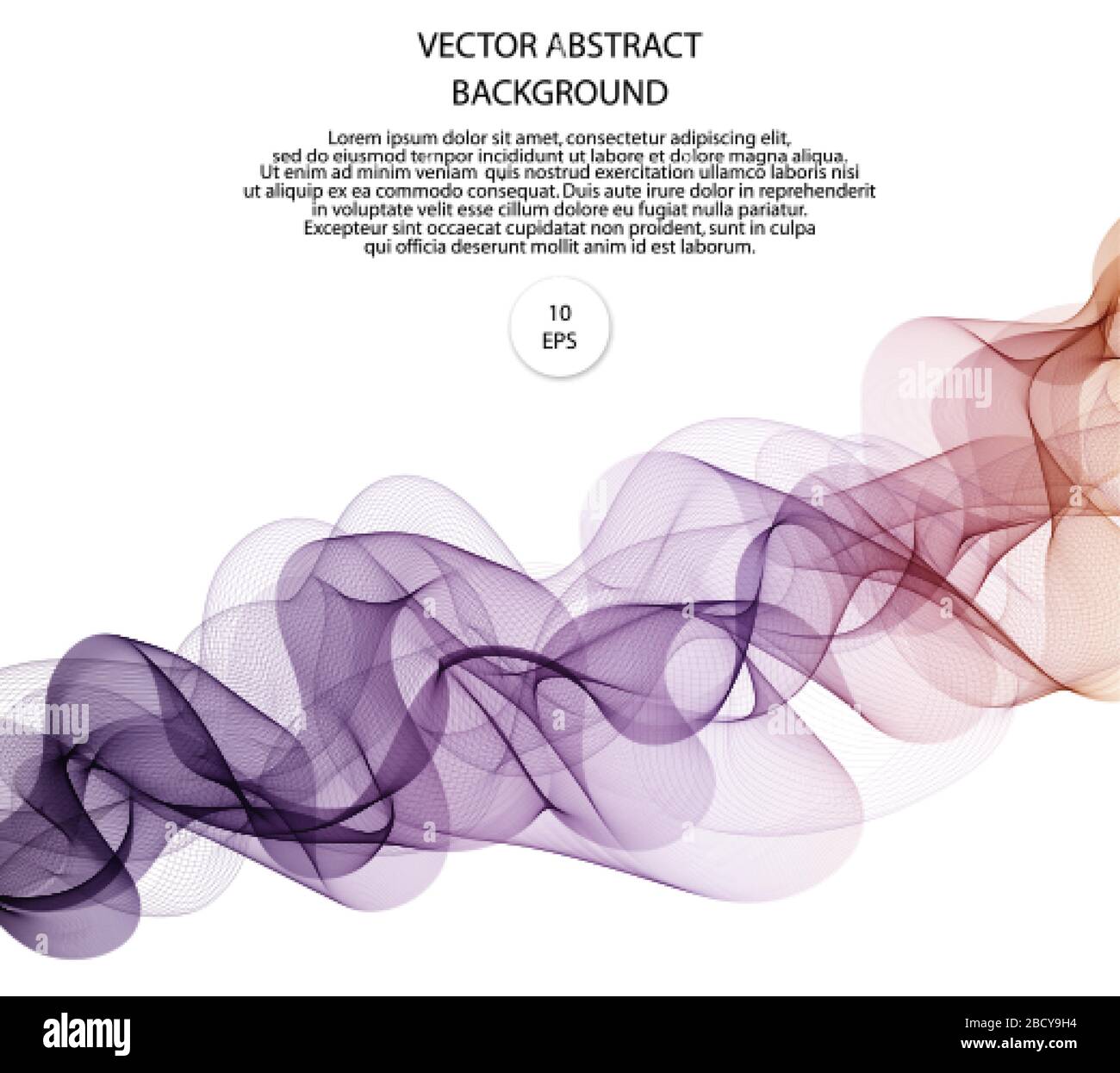 Abstract vector wave. background for presentation. advertising banner ...