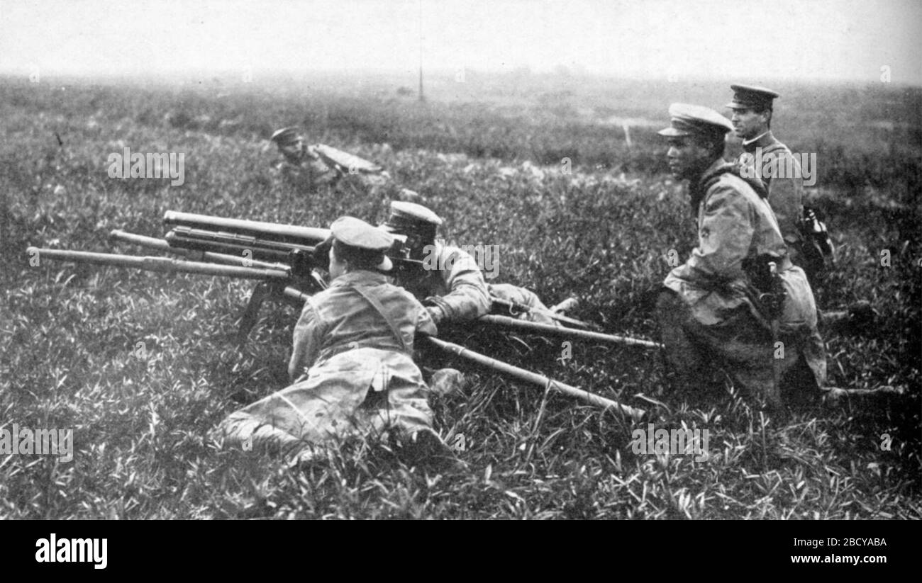 Japanese infantry Black and White Stock Photos & Images - Alamy