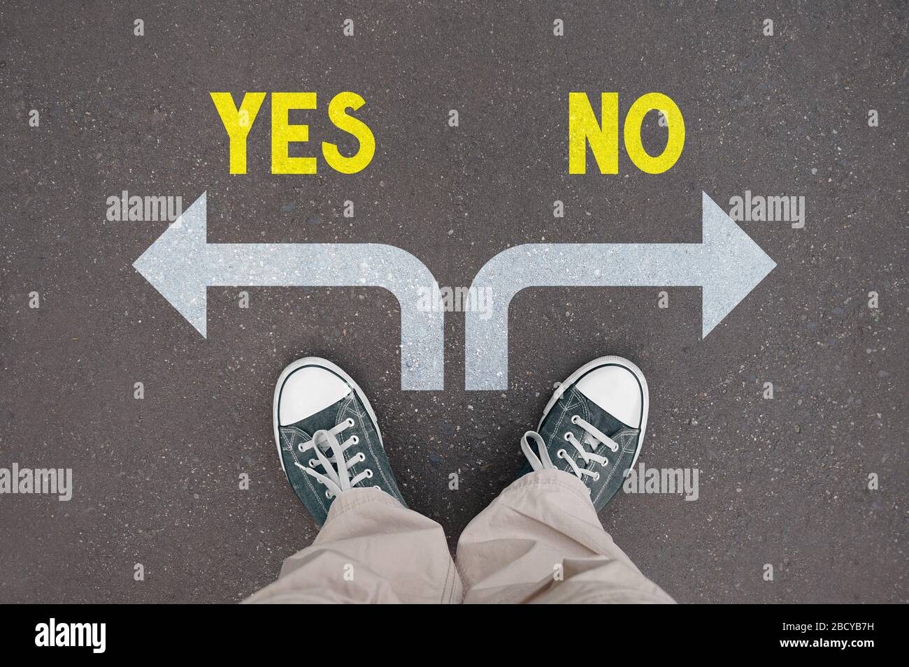Yes no question hi-res stock photography and images - Alamy