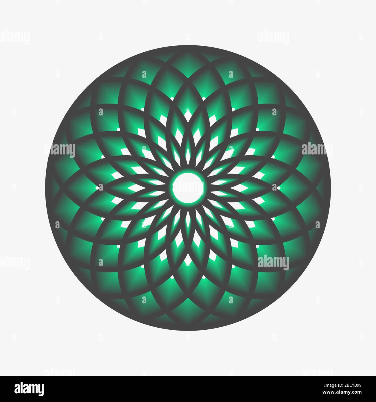 Flower of life vector design illustration Stock Vector Image & Art - Alamy