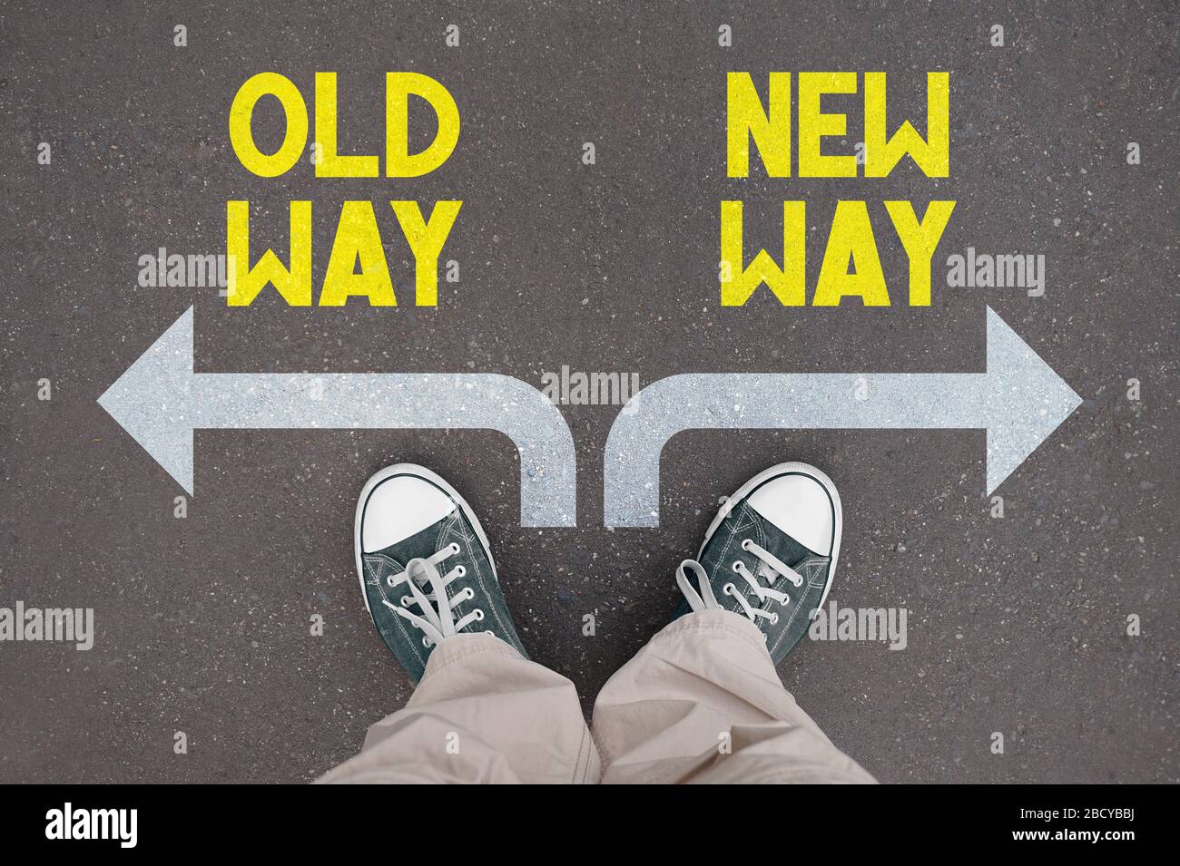 New way concept hi-res stock photography and images - Alamy