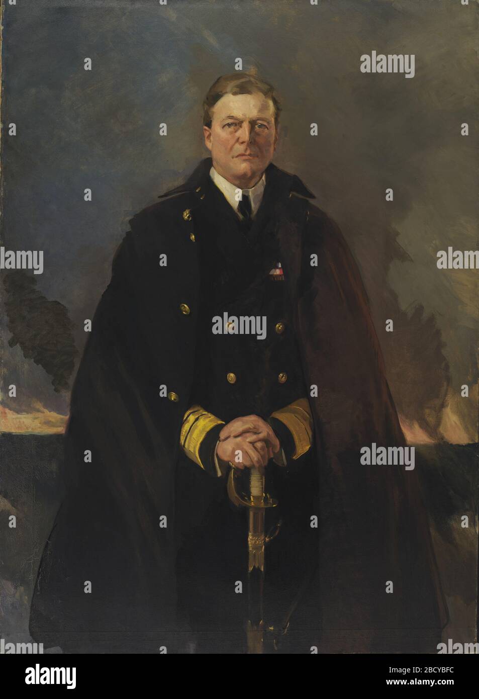 Admiral Sir David Beatty Lord Beatty Stock Photo - Alamy