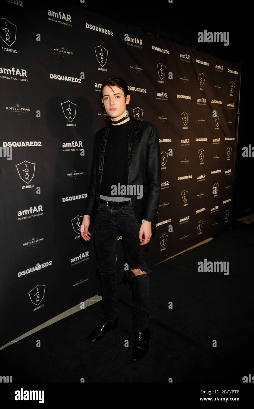 Harry Brant attends amfAR Official After Party at 1OAK on October 29 ...