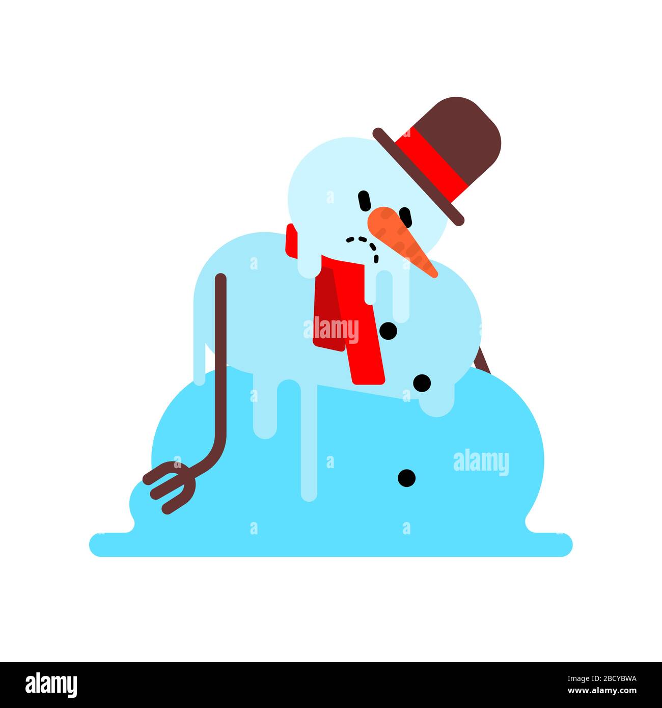 Melt water pool Stock Vector Images - Alamy