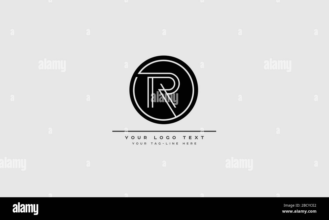 Abstract Letter R, RR Logo Design Stock Vector Image & Art - Alamy
