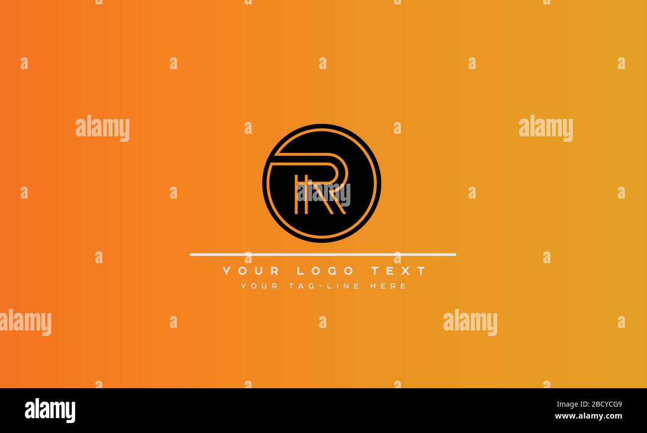 Abstract Letter R, RR Logo Design Stock Vector Image & Art - Alamy