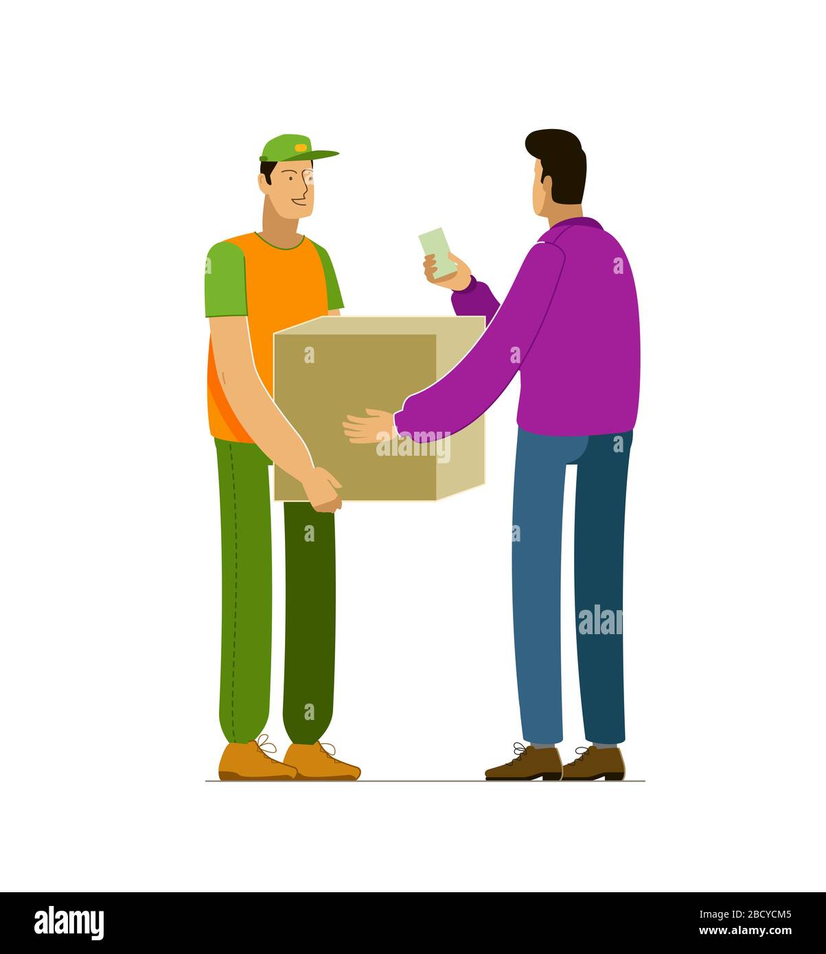 Delivery delivering hi-res stock photography and images - Alamy