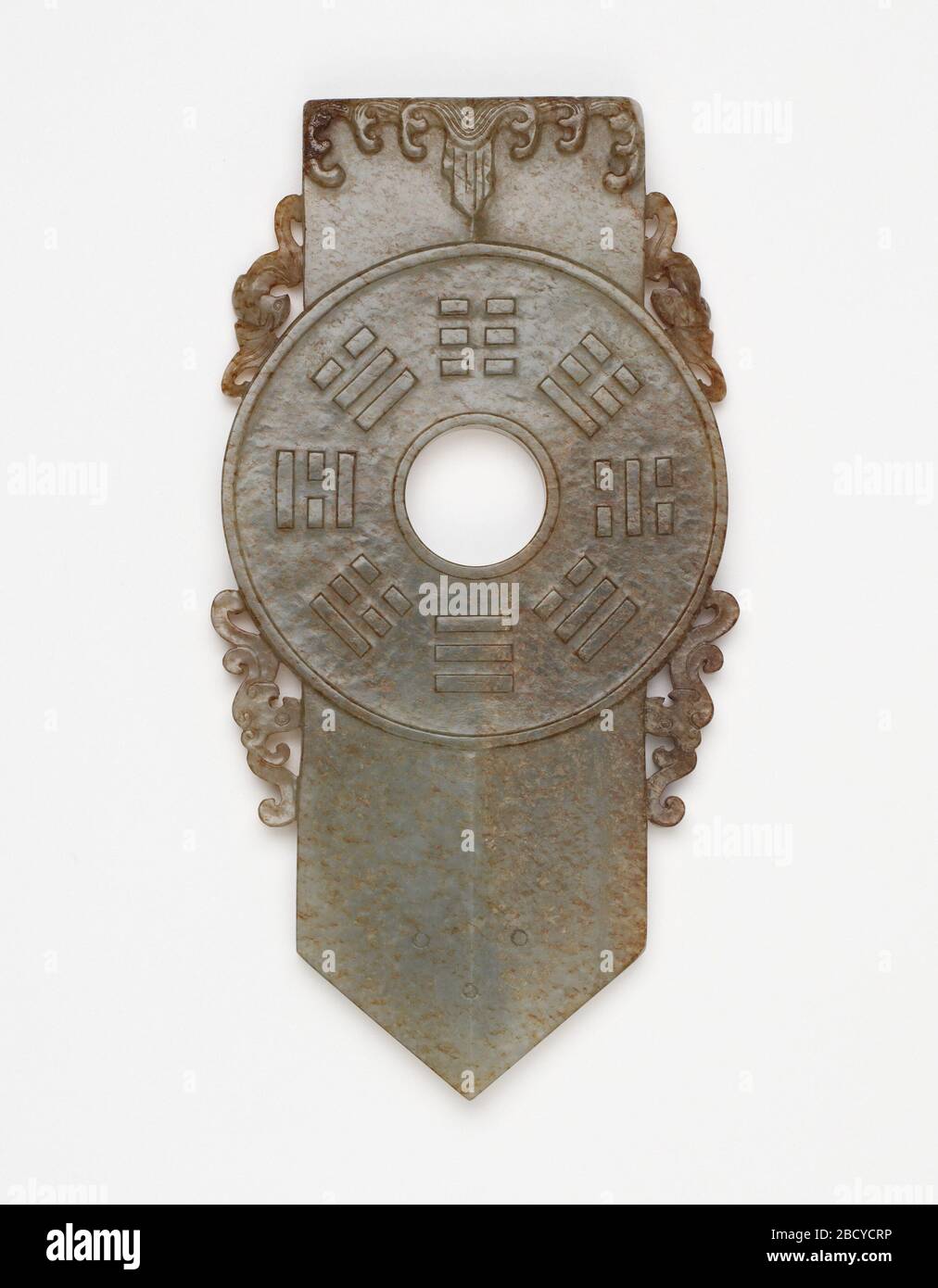 Ritual disk bi. Wang Jiantang ??? (C.L. F1916.378 Stock Photo - Alamy