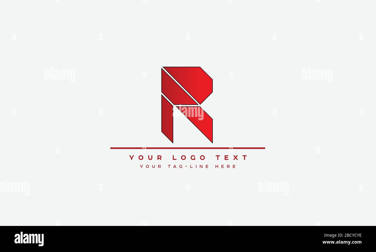 Abstract Letter R, RR Logo Design Stock Vector Image & Art - Alamy