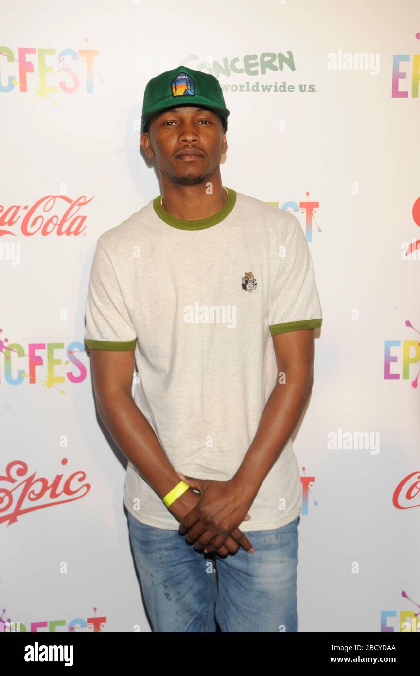 Nick Grant attends EpicFest 2016 hosted by L.A. Reid and Epic Records ...