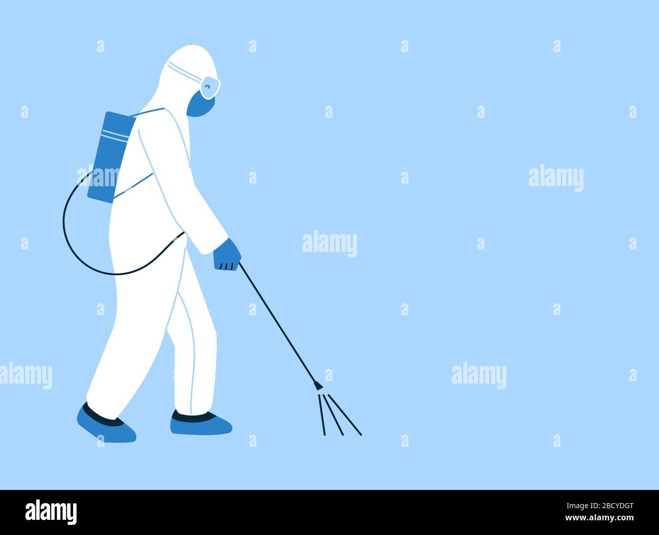 Chemical decontamination Stock Vector Images - Alamy