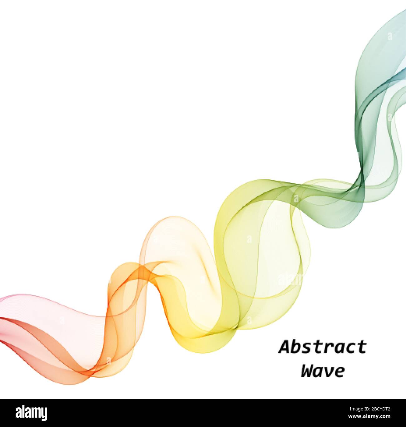 color wave. abstract background advertising layout Stock Vector Image ...