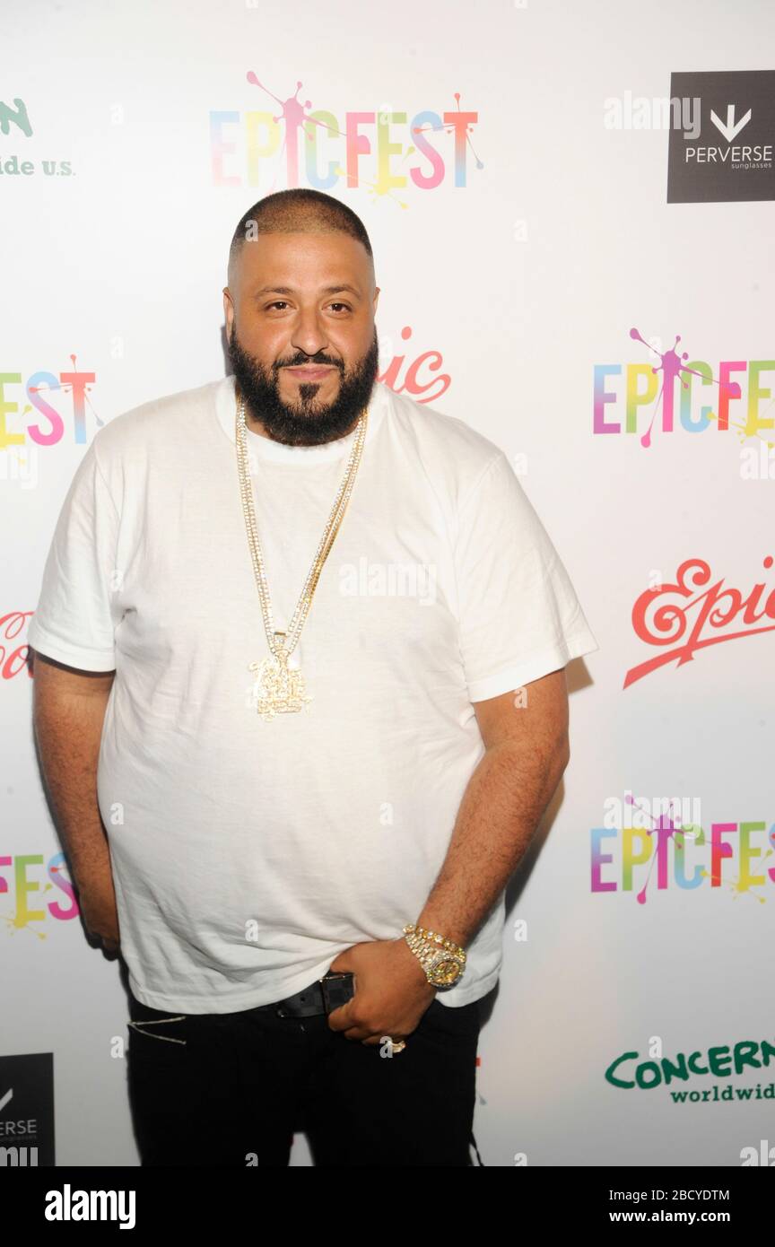 DJ Khaled attends EpicFest 2016 hosted by L.A. Reid and Epic Records at ...