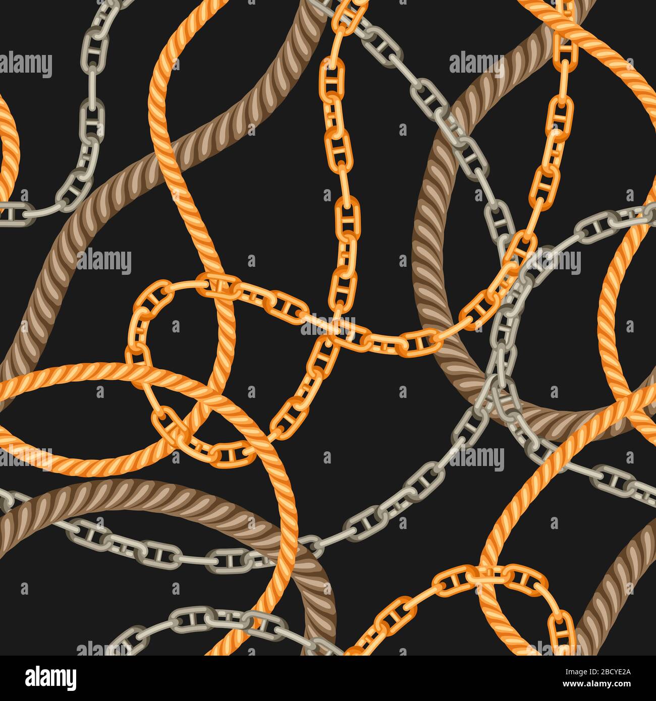 Rope texture knot Stock Vector Images - Alamy