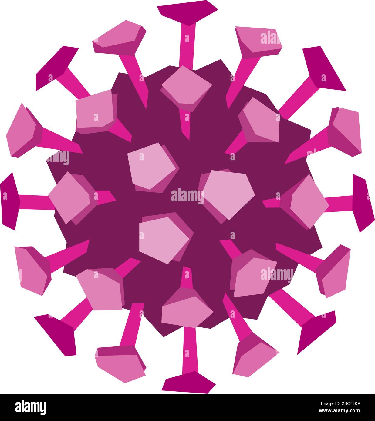 vector illustration with icon symbol of Covid-19 or Coronavirus Stock ...