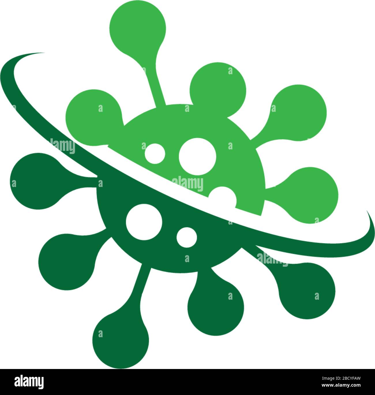 Coronavirus Logo. Covid -19 icon Template illustration Stock Vector ...