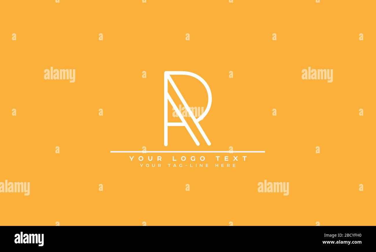 Abstract Letter R, RR Logo Design Stock Vector Image & Art - Alamy