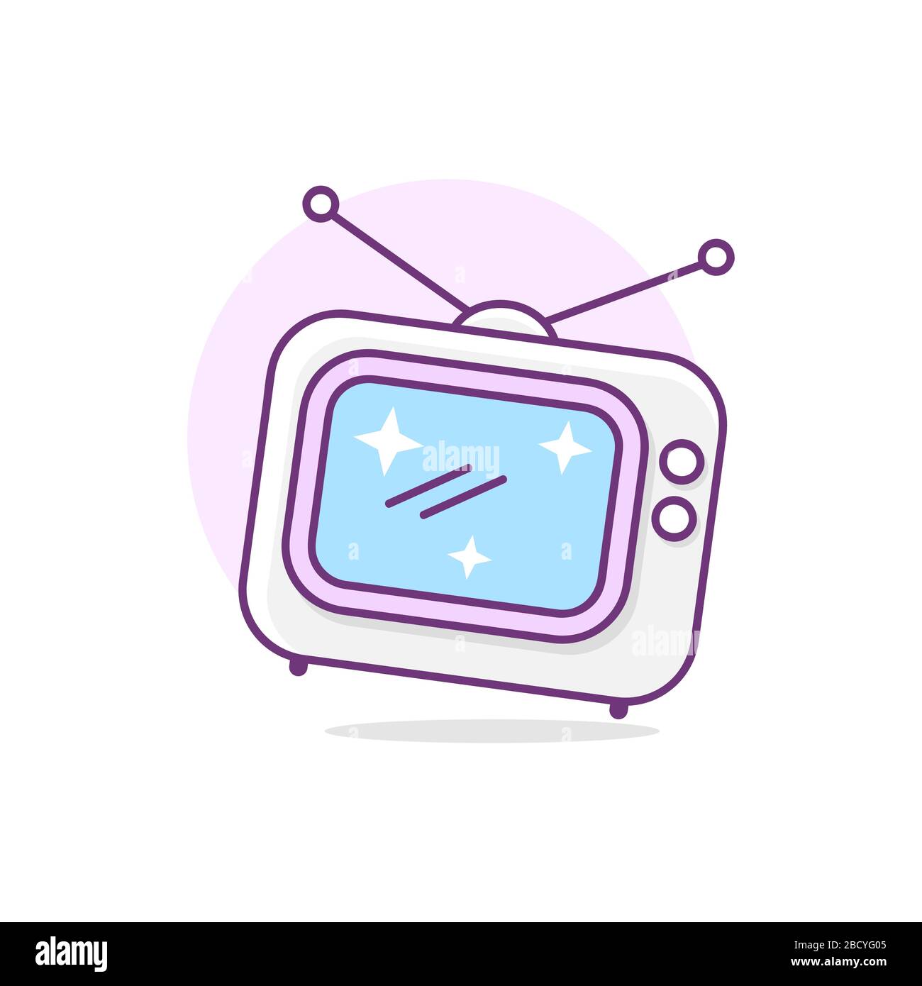 TV icon, symbol, design, vector Suitable For Greeting Card, Poster Or T ...