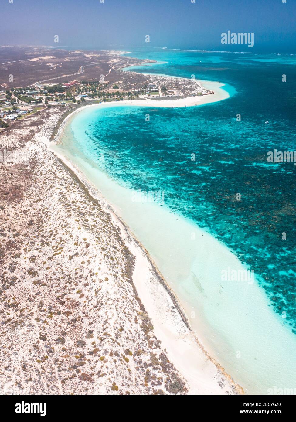 Shark bay aerial australia hi-res stock photography and images - Alamy