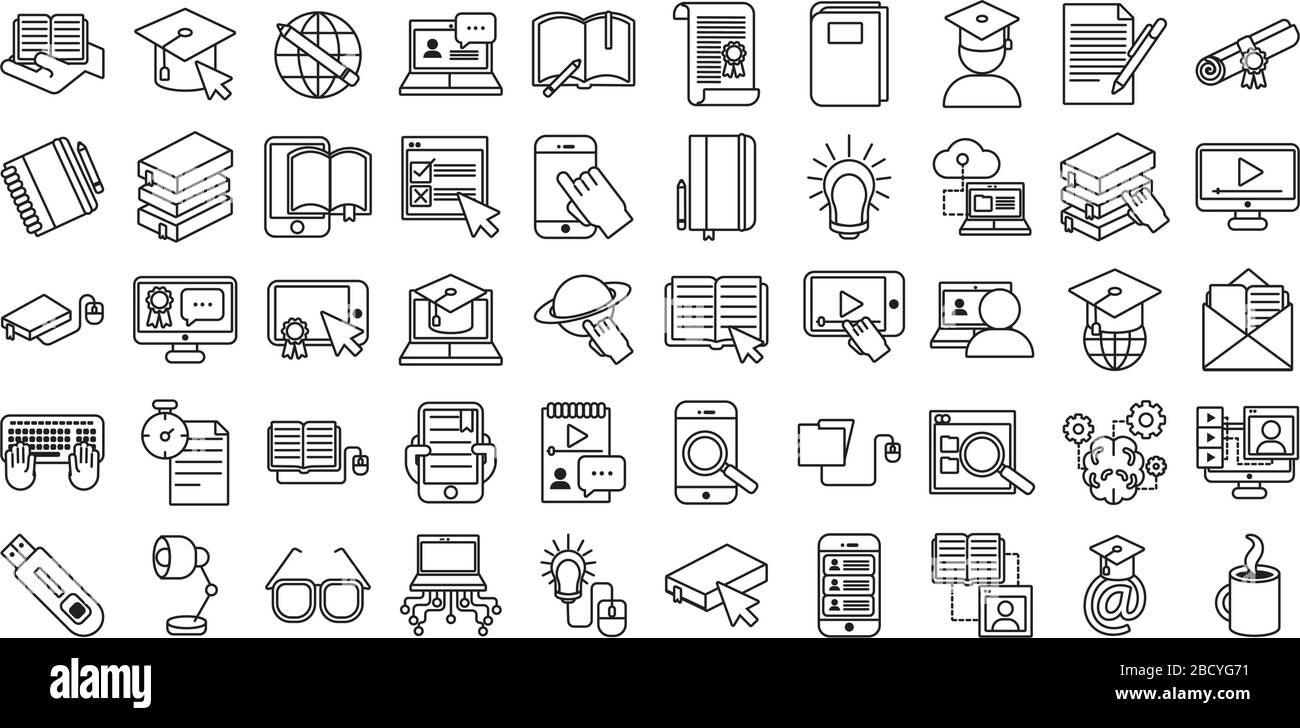 Distant seminar Stock Vector Images - Alamy