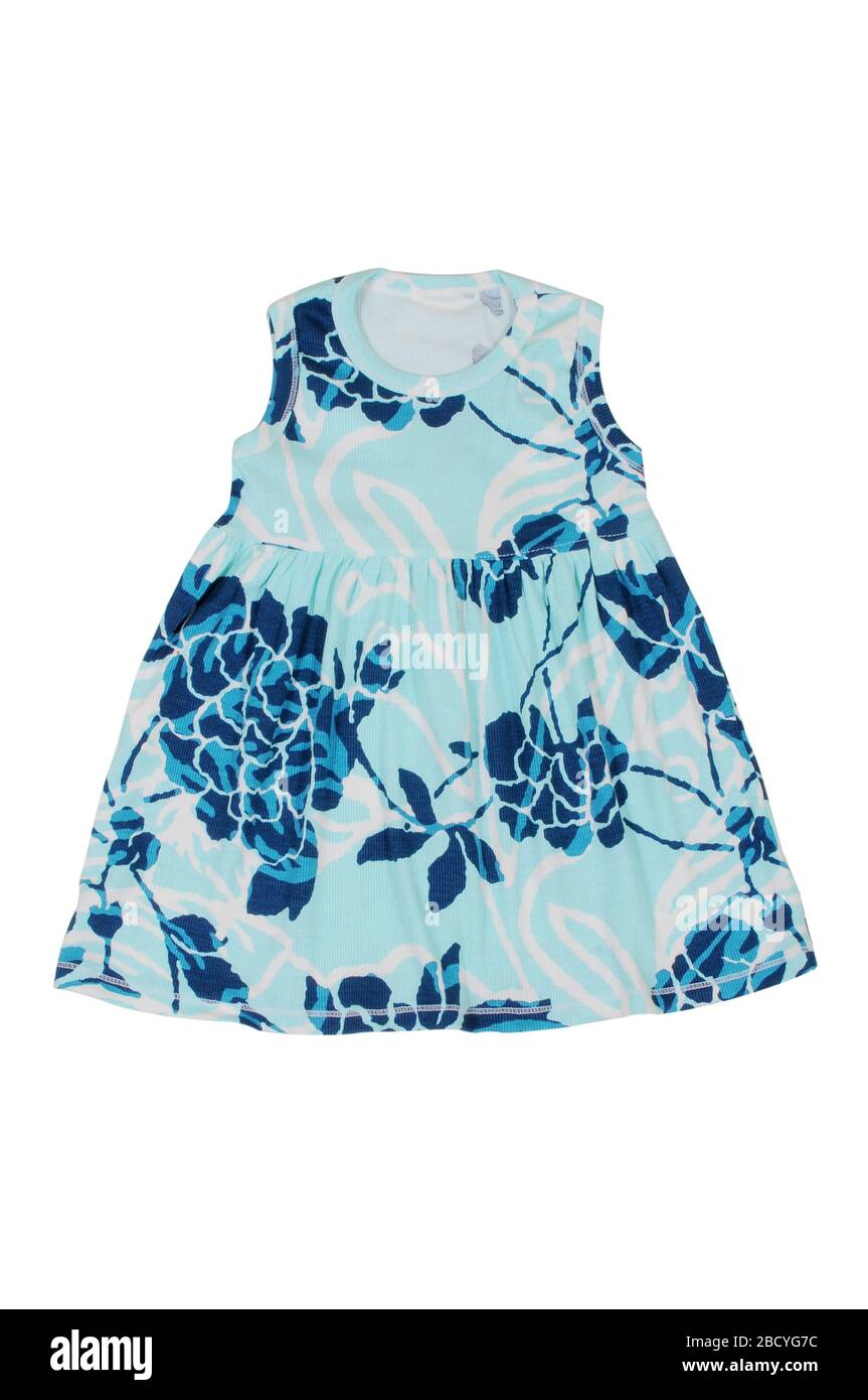 Colorful children clothes isolated in white background Stock Photo - Alamy