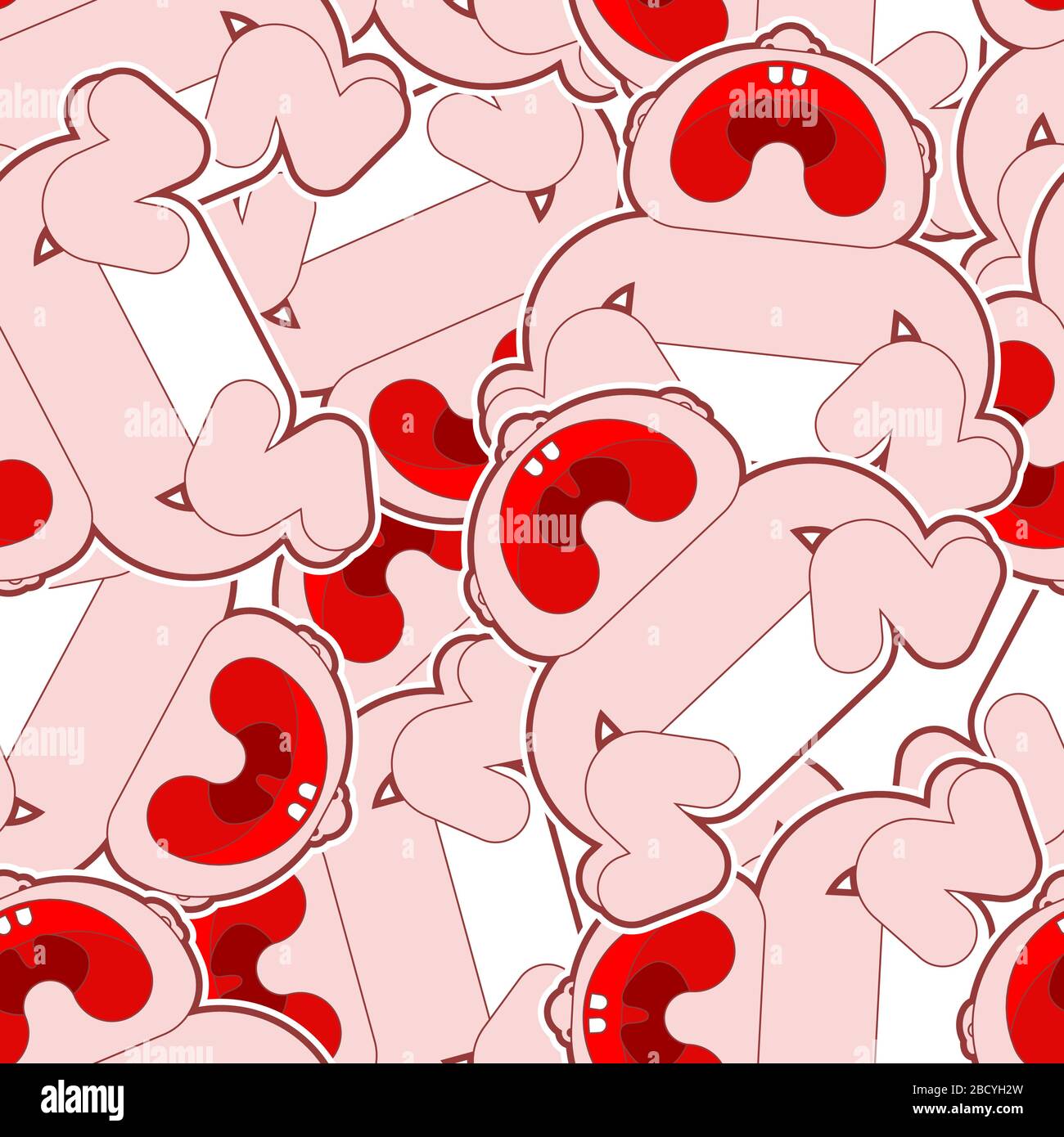 Crying baby pattern seamless. Little child cry background. vector ...