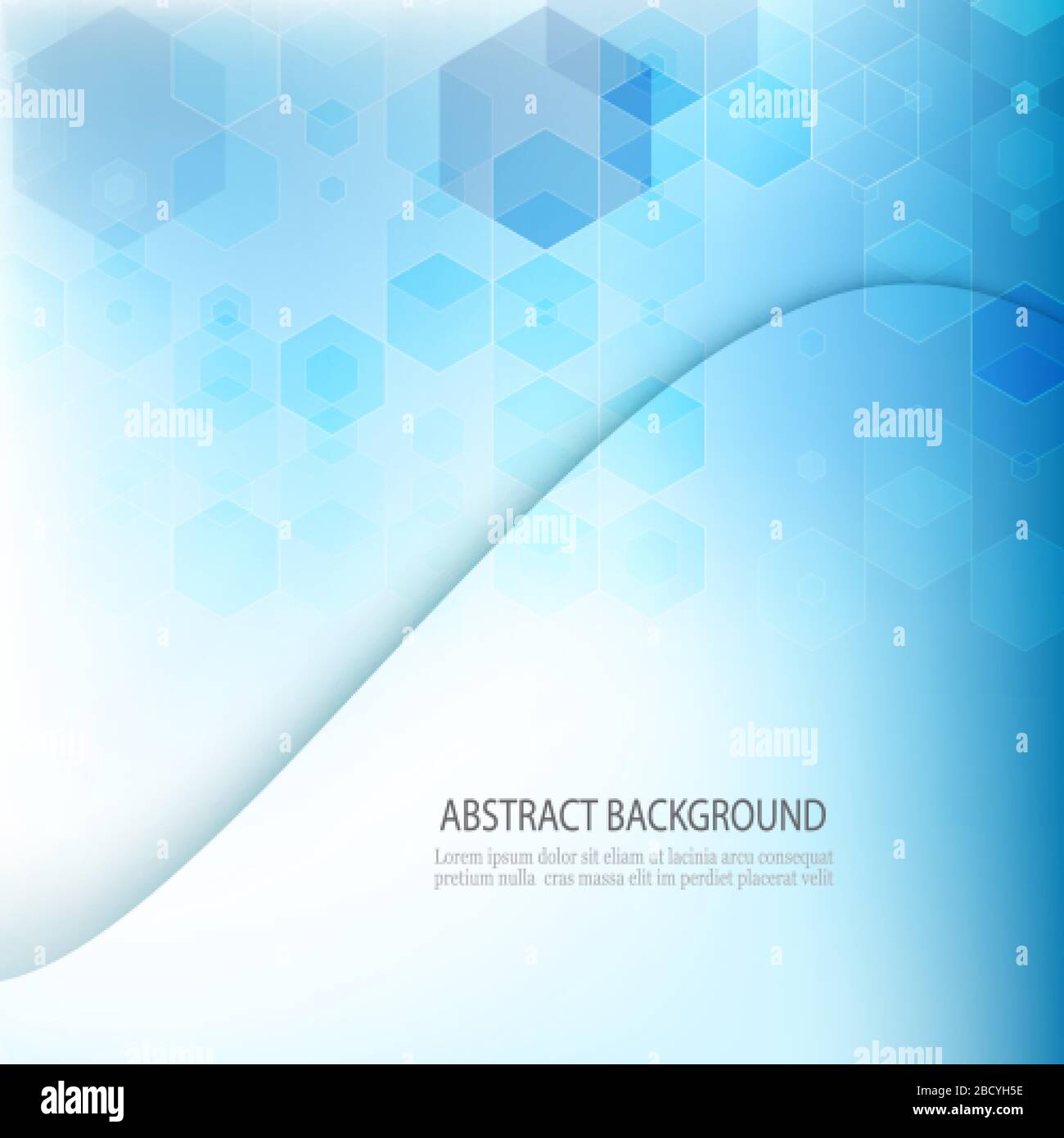 Abstract blue cubes vector background Geometric background Stock Vector ...
