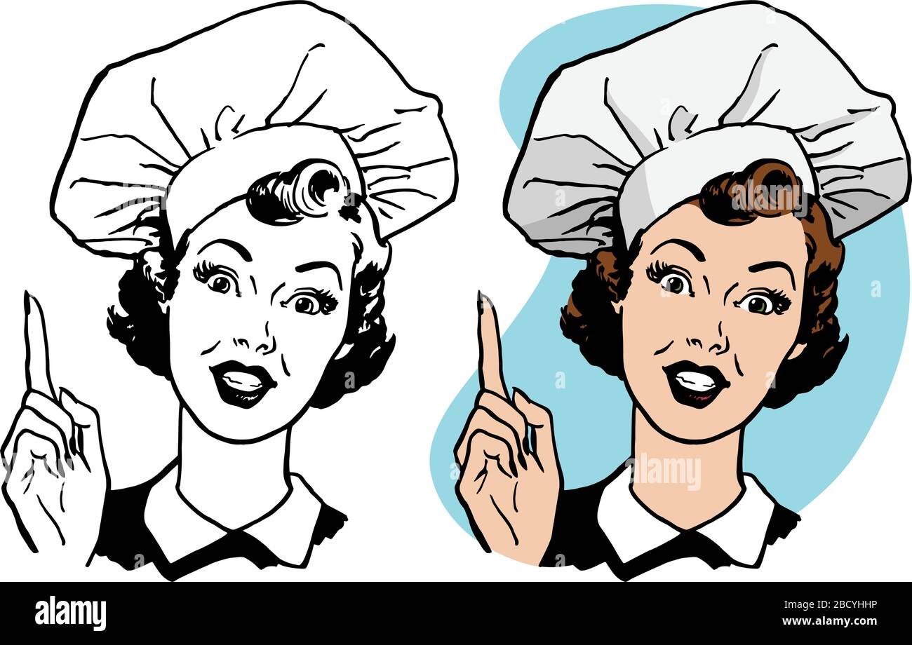 Female Chef Clip Art